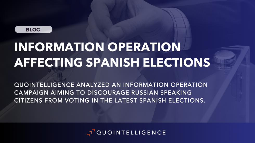 Decoding Disinformation: The Spanish Election Information Operation ...