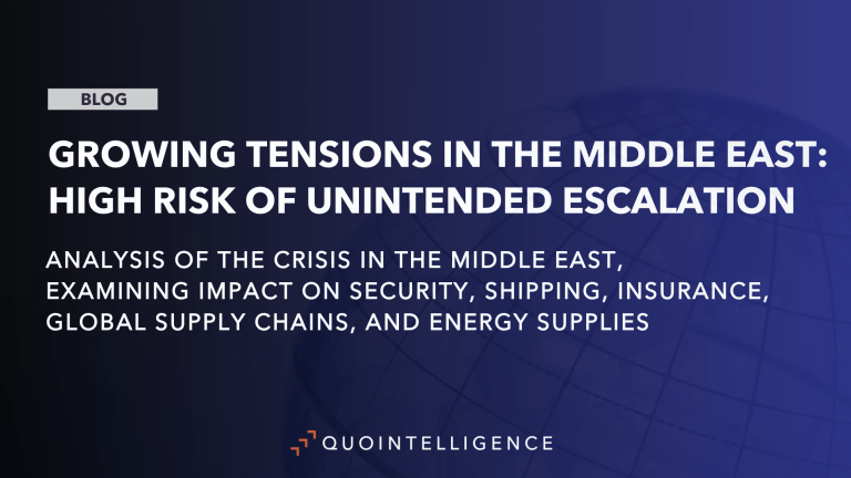 Middle East Tensions: Reshaping Geopolitics and Impact on Global Supply ...