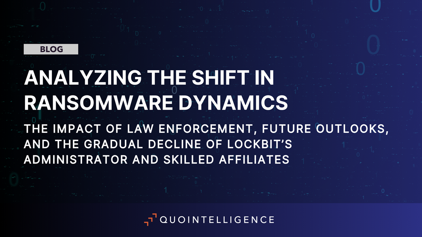 Analyzing the Shift in Ransomware Dynamics: The Impact of Law ...