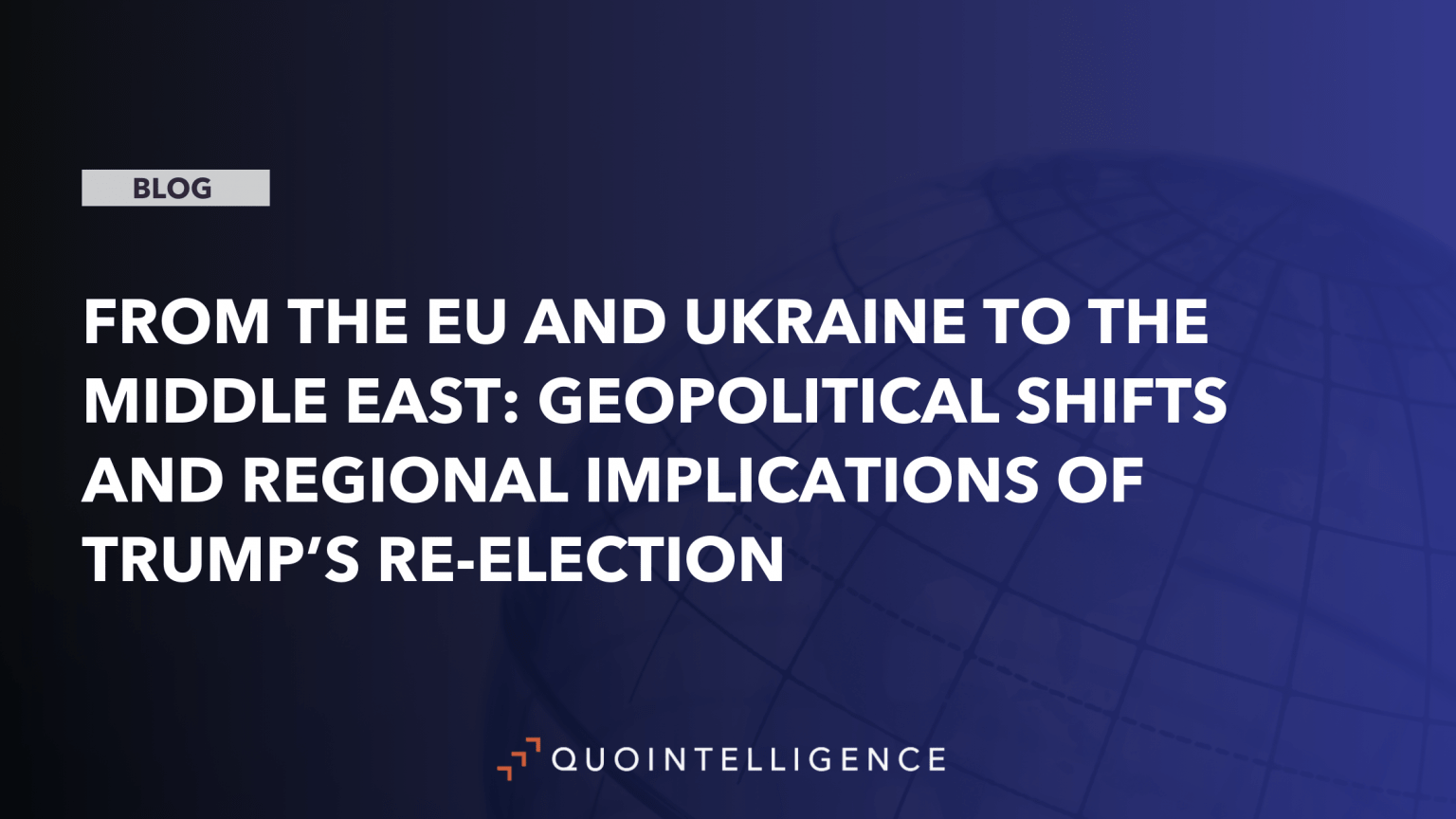 From the EU and Ukraine to the Middle East: Geopolitical Shifts and Regional Implications of ...