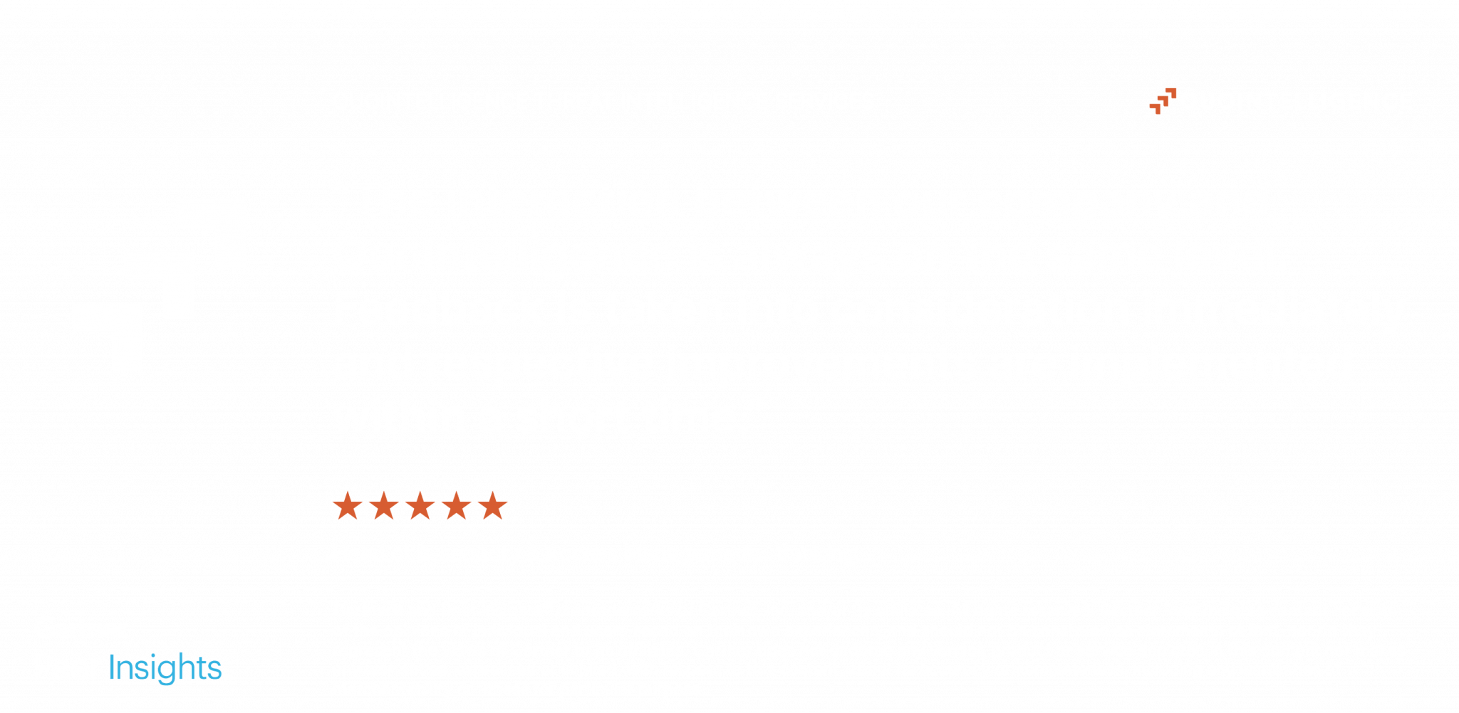 QuoIntelligence - Your Cyber Threat Intelligence Partner